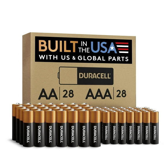 Duracell Coppertop AA + AAA Batteries, 56 Count (Pack of 1), Re ...