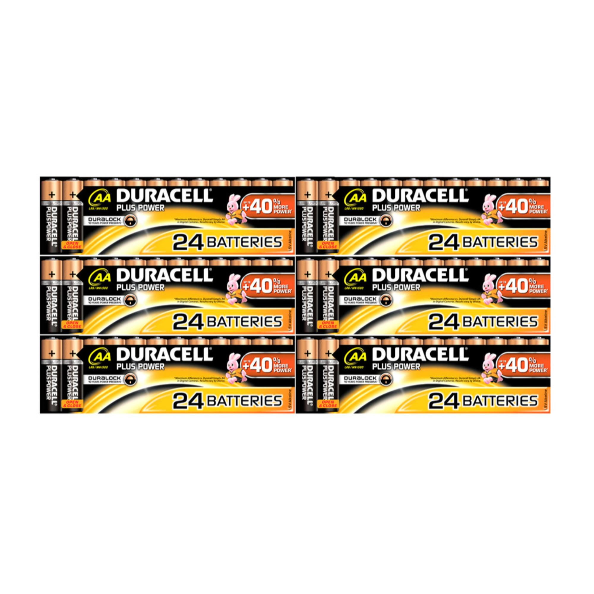 Duracell Coppertop AA Alkaline Battery Pack - Long-lasting Batteries (144-Pack) - Walmart.com