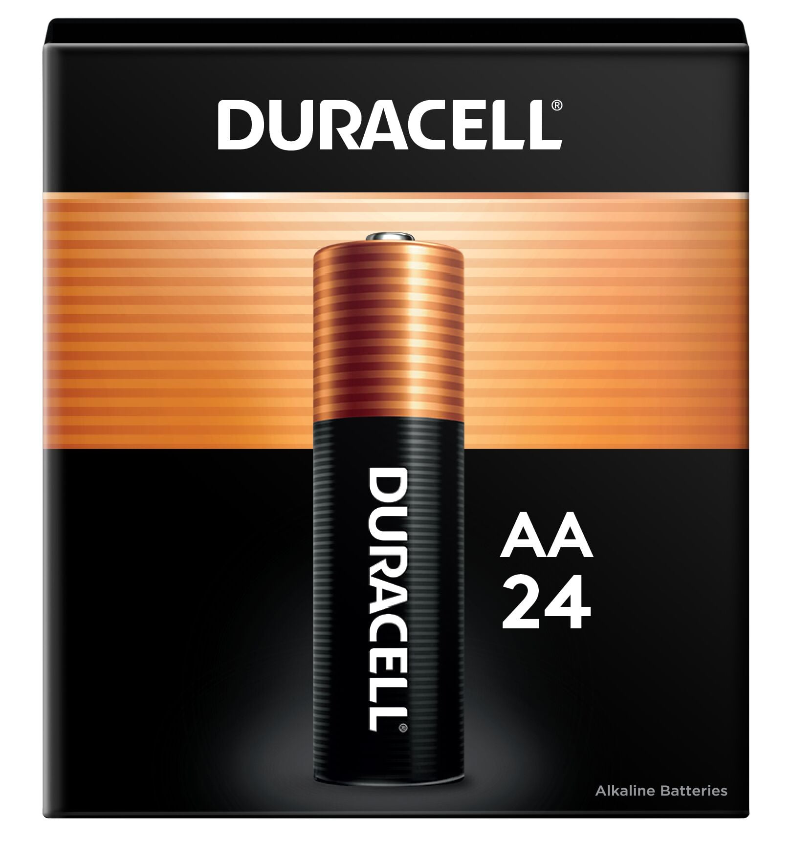 Duracell Coppertop AA Battery with POWER BOOST™, 24 Pack Long-Lasting ...