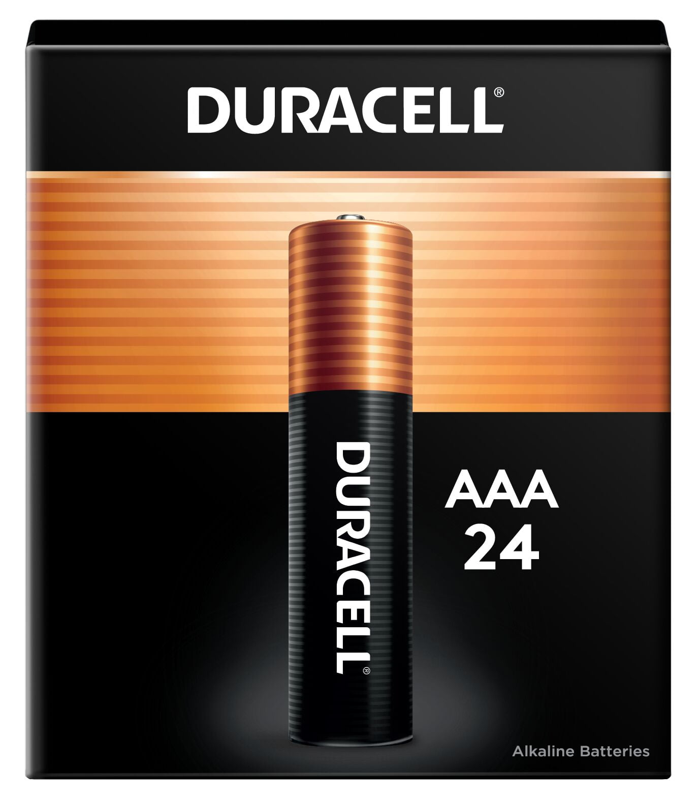 Duracell Coppertop AAA Battery with POWER BOOST™, 24 Pack Long-Lasting ...