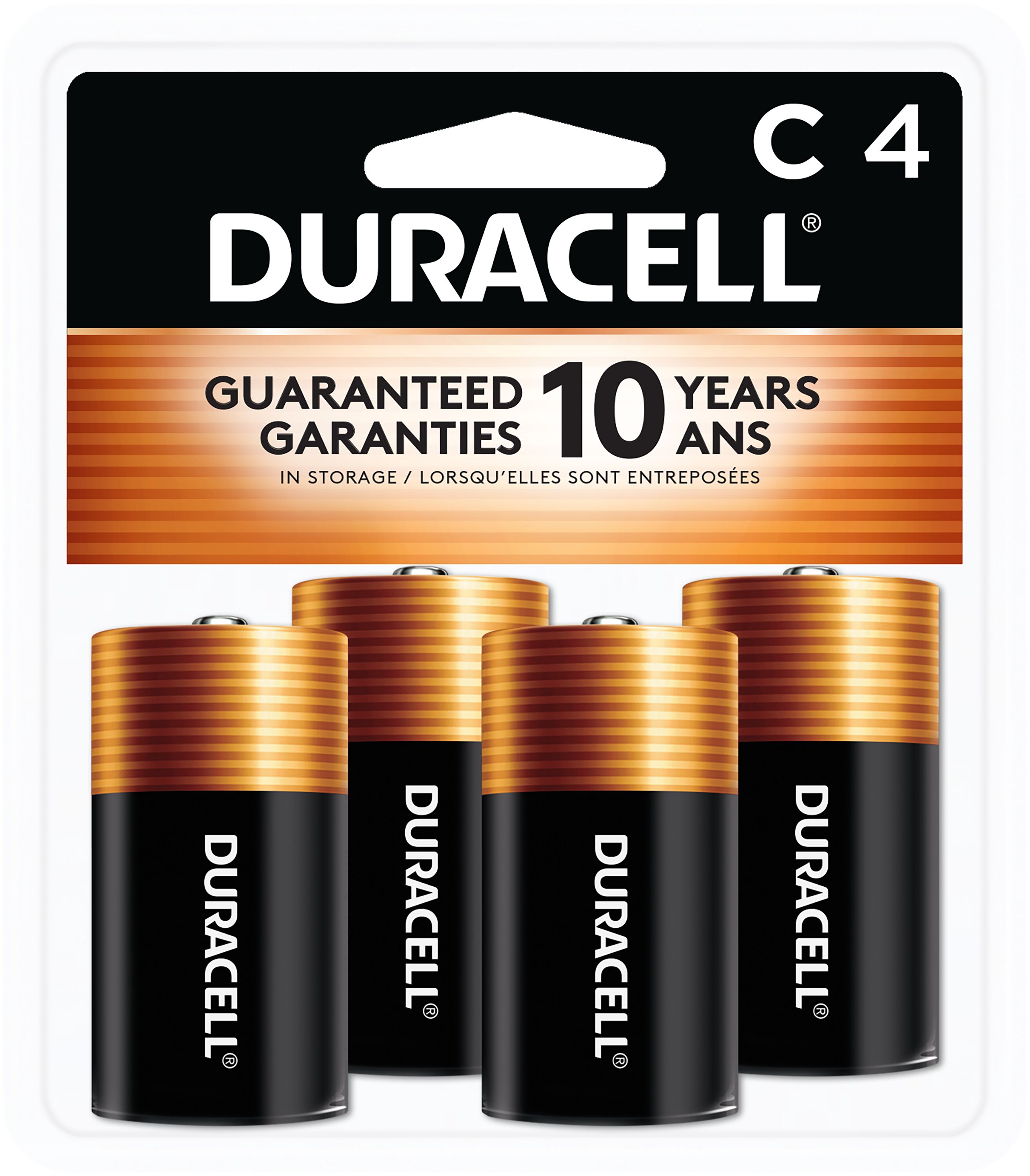 Duracell Coppertop C Battery, Long Lasting C Batteries, 8 Pack ...