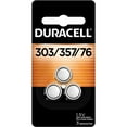 Duracell D303/357 Silver Oxide Button Batteries - 3-Pk. - Walmart.com