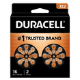 Duracell EasyTab 312 Hearing Aid Batteries, Size 312 - Brown, 16 Pack ...
