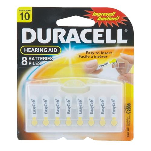 Duracell EasyTab Hearing Aid Battery 8PK #13 HEAR, Each - Walmart.com