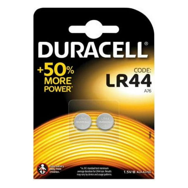 Duracell - LR44 A76 Button Battery (Pack 2) - Walmart.com