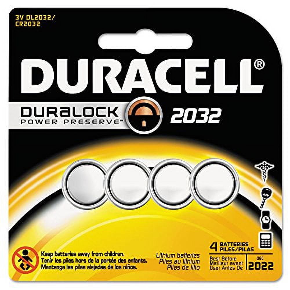 Duracell Lithium Medical Battery, 3V, CR2032, Lithium Batteries 4/Pack - Walmart.com