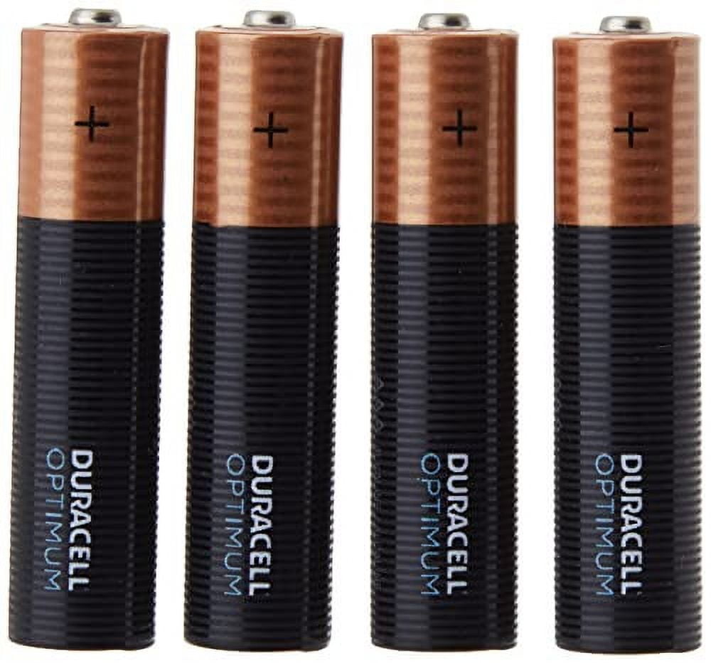 Duracell Optimum AAA Batteries with Power Boost Ingredients, 4 Count ...