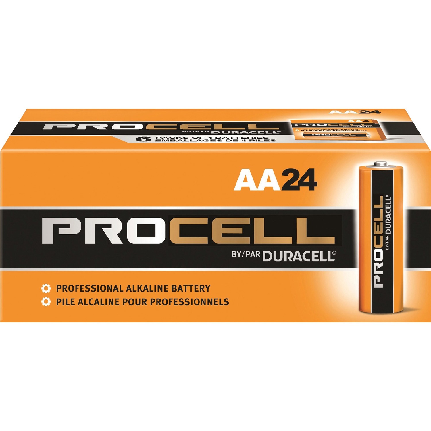 Duracell PC1500BKD Procell Alkaline Battery, AA - Walmart.com