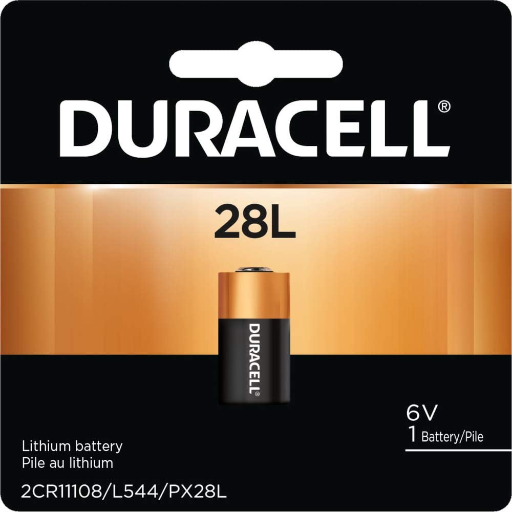 Duracell PX28L 6 Volt Lithium Battery, Cross Reference 28L, 4LR44, A544 ...