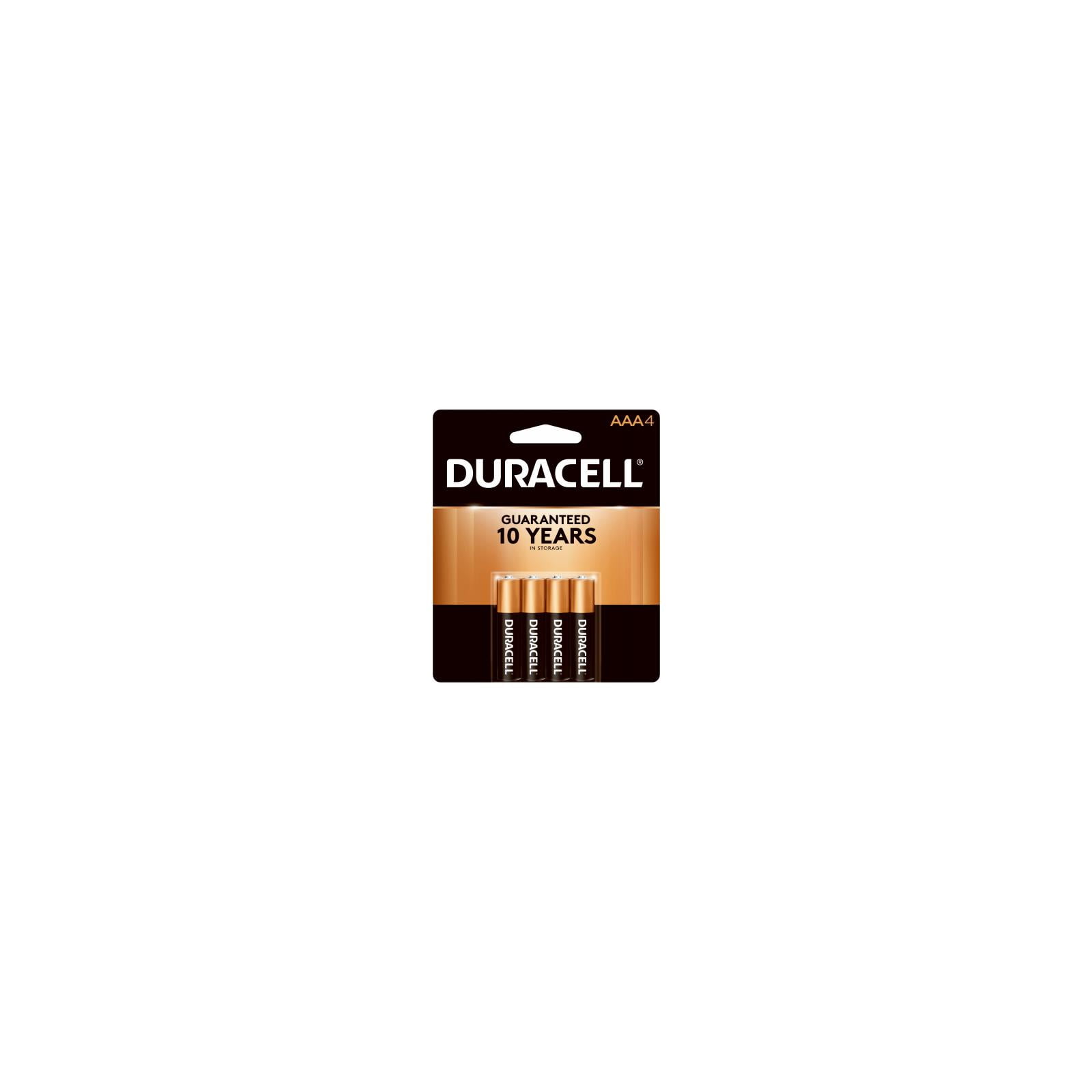 Duracell Power Boost AAA Alkaline Batteries, 4 Pack with Duralock ...