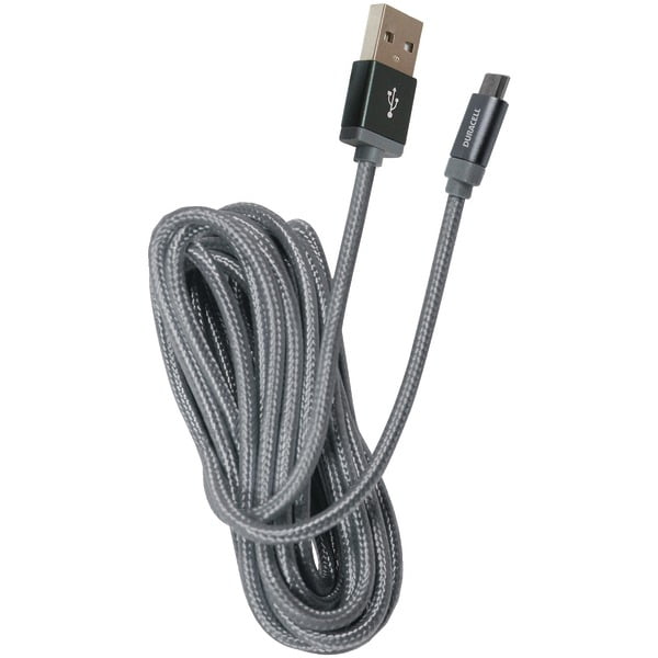 Duracell Pro908 Micro USB Sync & Charge Cable, 10', Gold - Walmart.com