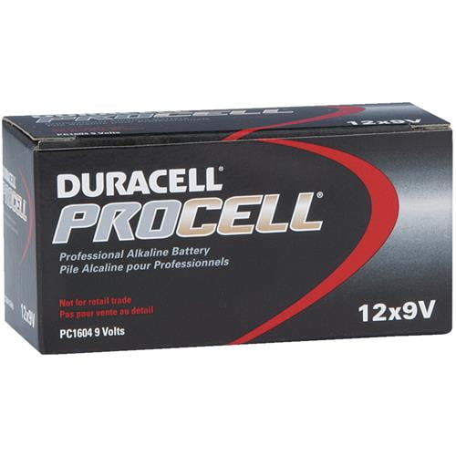 Duracell ProCell 9V Alkaline Battery 12PK, Each - Walmart.com