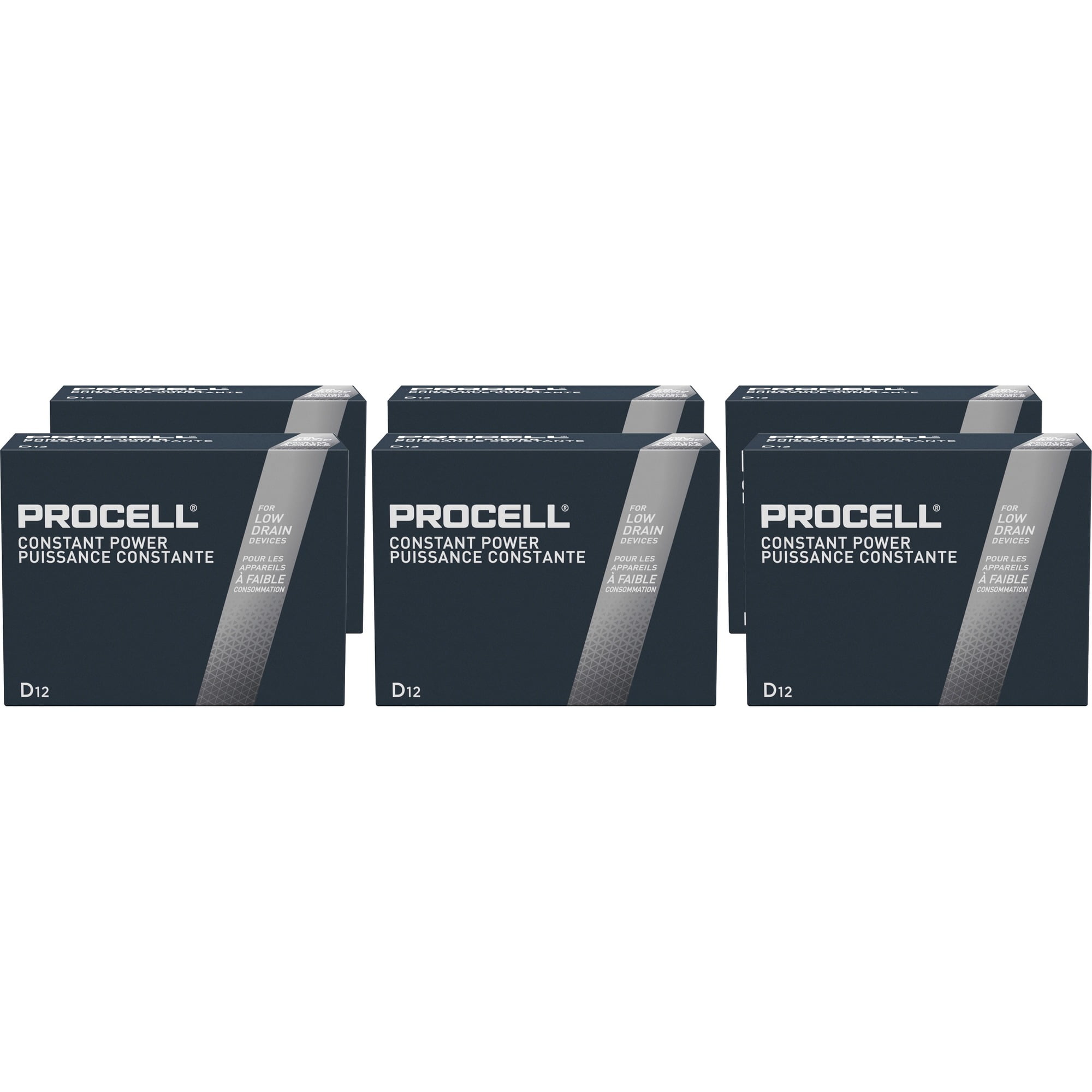 Duracell Procell Alkaline D Batteries - General Purpose Pack of 72 ...