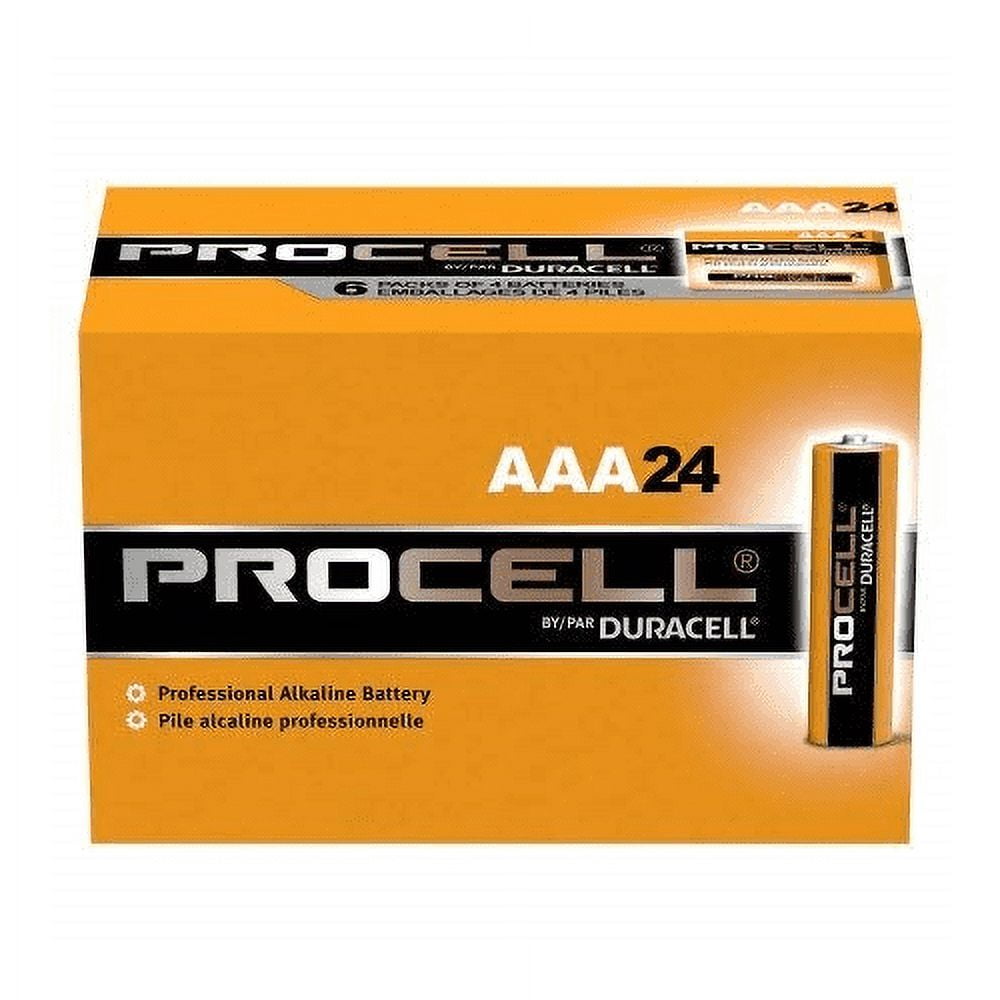 Duracell Procell AAA Alkaline Batteries, Professional Value Pack (Box ...