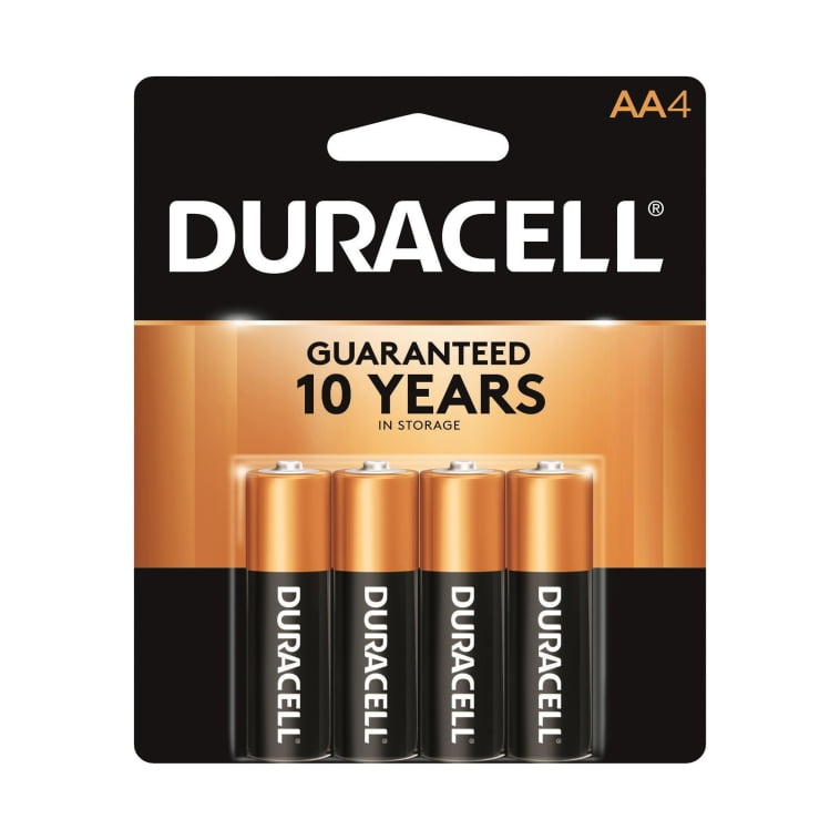 Duracell AA-Size Batteries, Pack of Four - Value for Money - Walmart.com