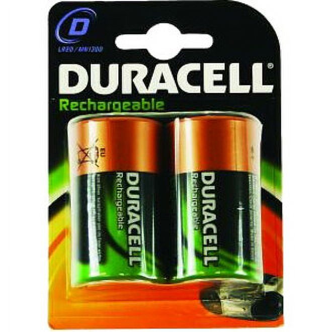 Duracell Rechargeable D Size Batteries - - Walmart.com