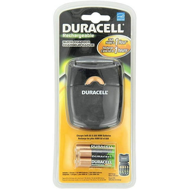 Duracell Rechargeable Quick Charger - Walmart.com