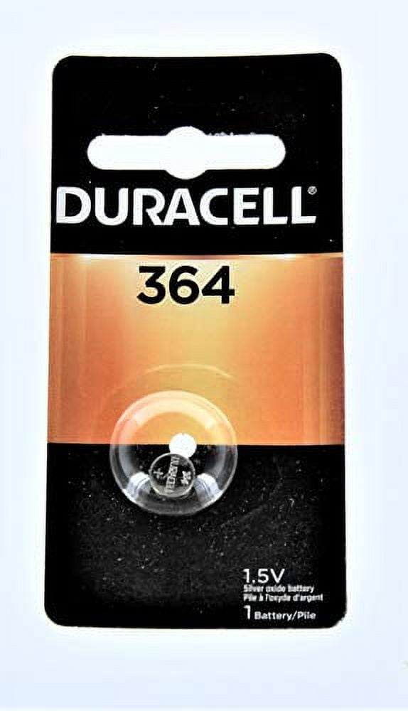 Duracell Watch And Electronic Battery 1.5 V Silver Oxide Model No. 364 ...