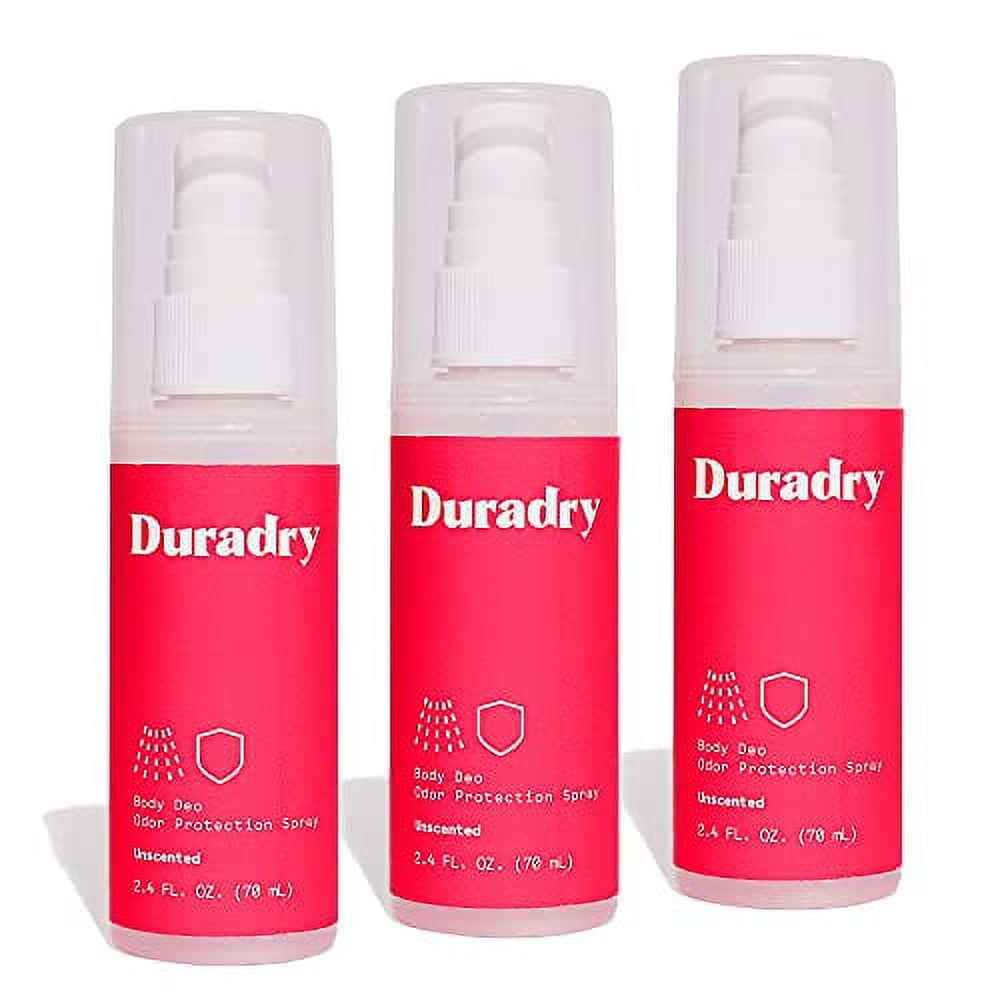 Duradry Body Deodorant OZ (70mL). Aluminum-FREE. Prevent eliminate body ...