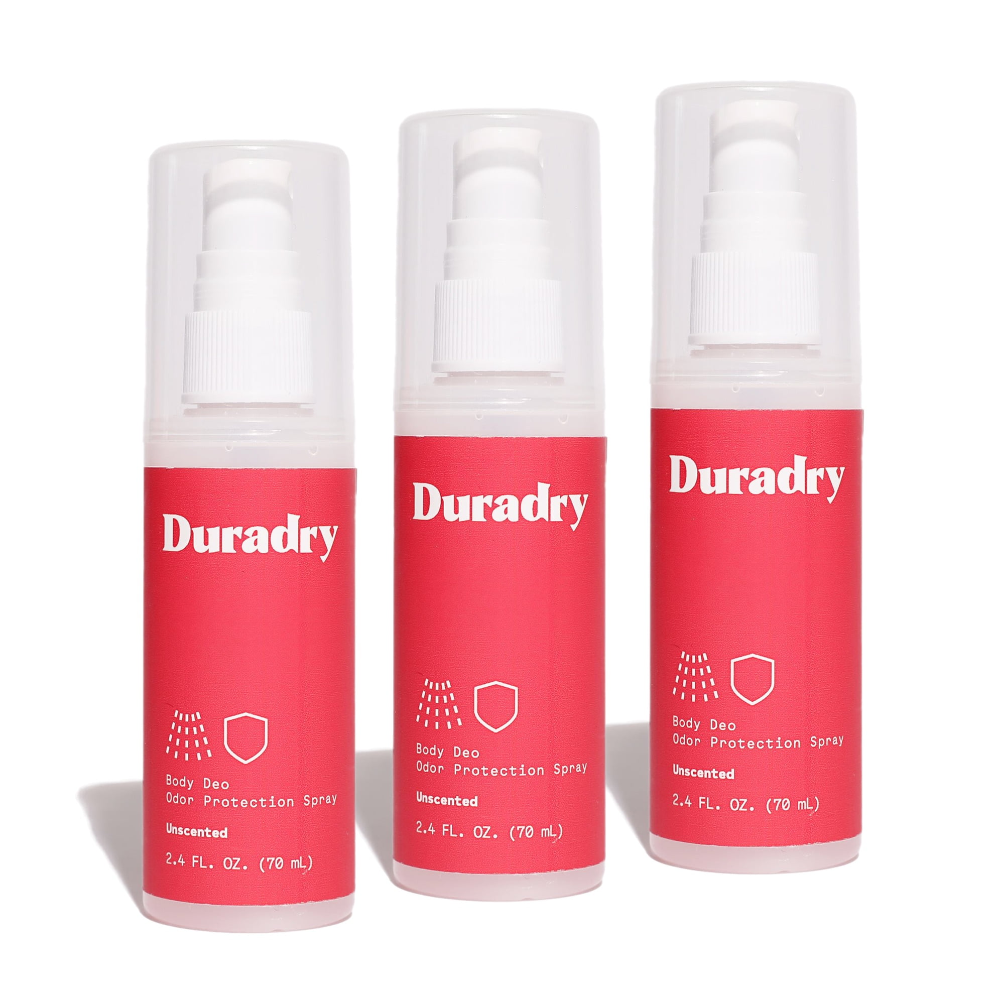 Duradry Body Deodorant Spray - Aluminum Free Deodorant, Prevent and ...