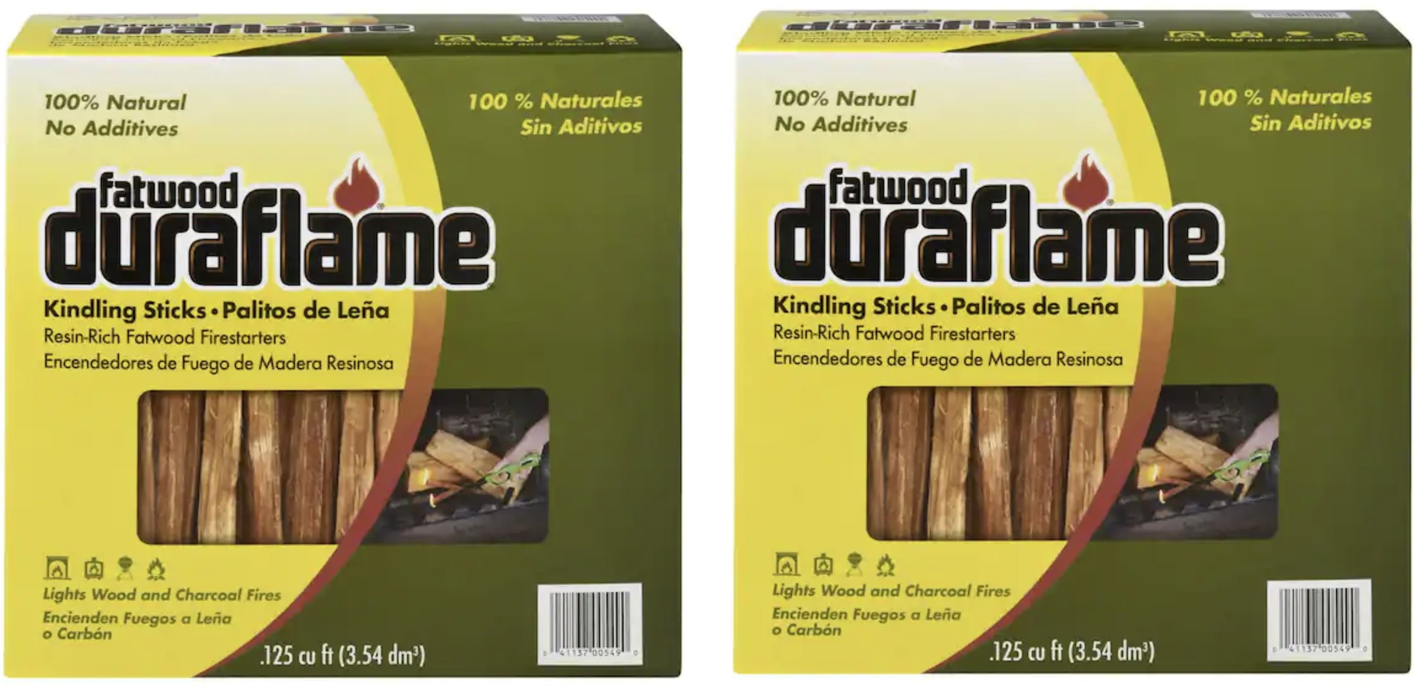 Duraflame 04549 5 LB Box Of 100 % Natural Fire Starter Kindling Sticks ...