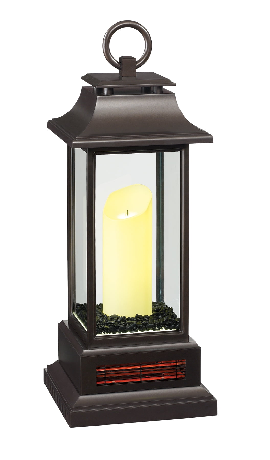 Duraflame 27" Portable LED Electric Flameless Candle Lantern with ...
