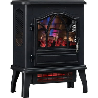 Duraflame 3D Infrared Electric Fireplace Stove with Remote Control ...