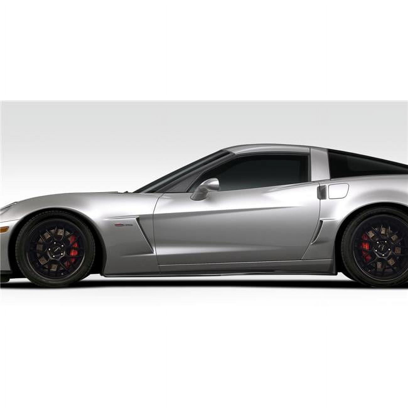 Duraflex 2005-2013 C6 Stingray Z Side Skirt Rocker Panels for Chevrolet ...