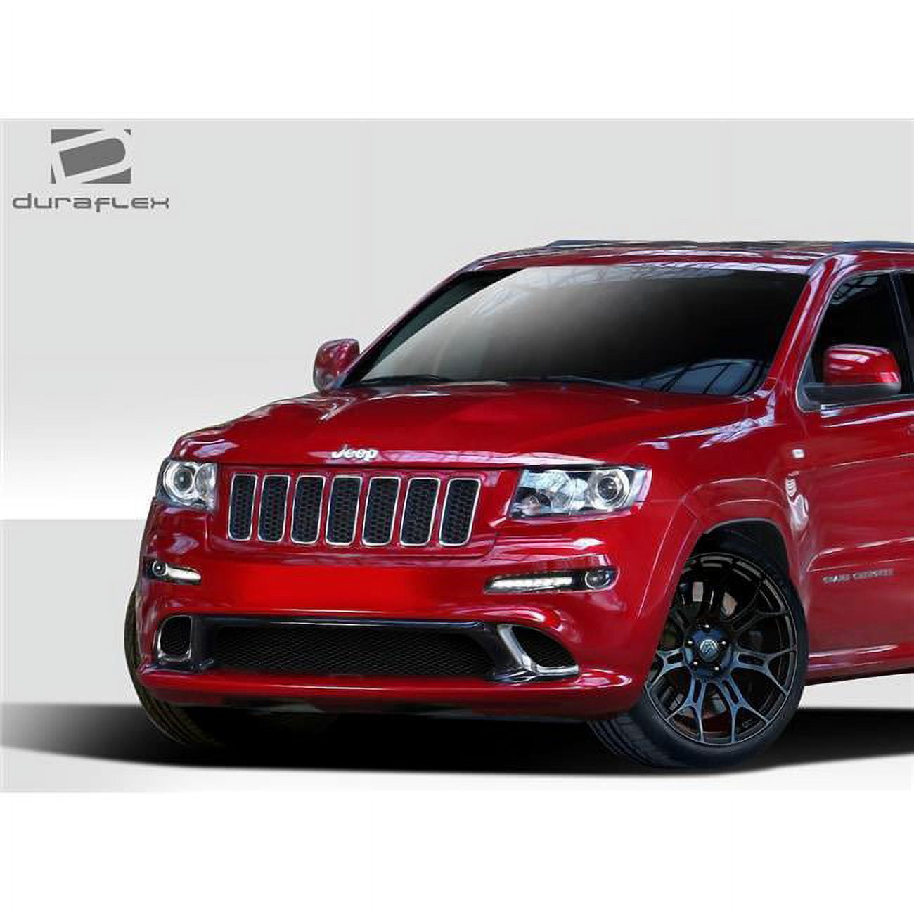 Duraflex 2011-2013 Jeep Grand Cherokee SRT Look Front Bumper Cover ...