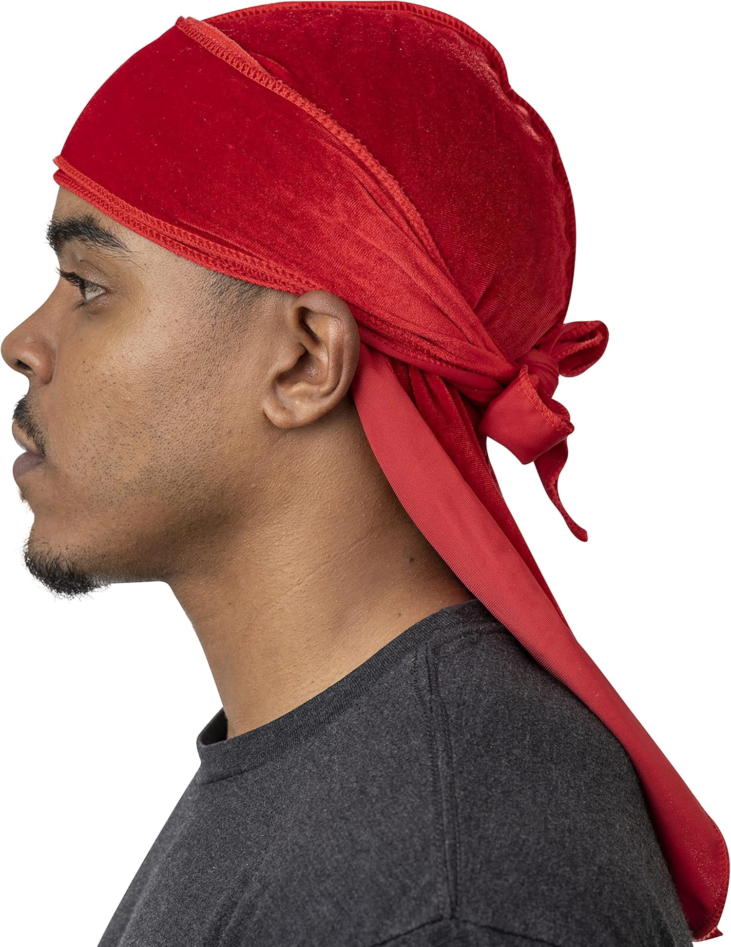 Durag - Soft Durags for Men & Women, Long Double Wide Straps, Silky ...