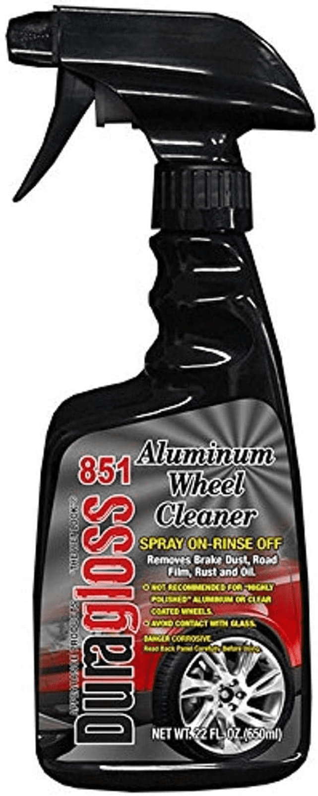 Duragloss 851 Aluminum Wheel Cleaner, 22 Fl. Oz, 1 Pack - Walmart.com