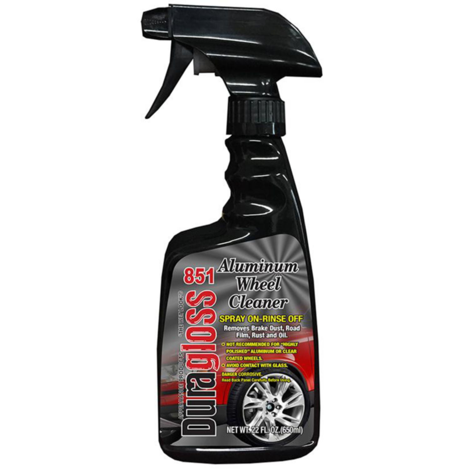 Duragloss 851 Aluminum Wheel Cleaner, 22 fl. oz, 1 Pack - Walmart.com