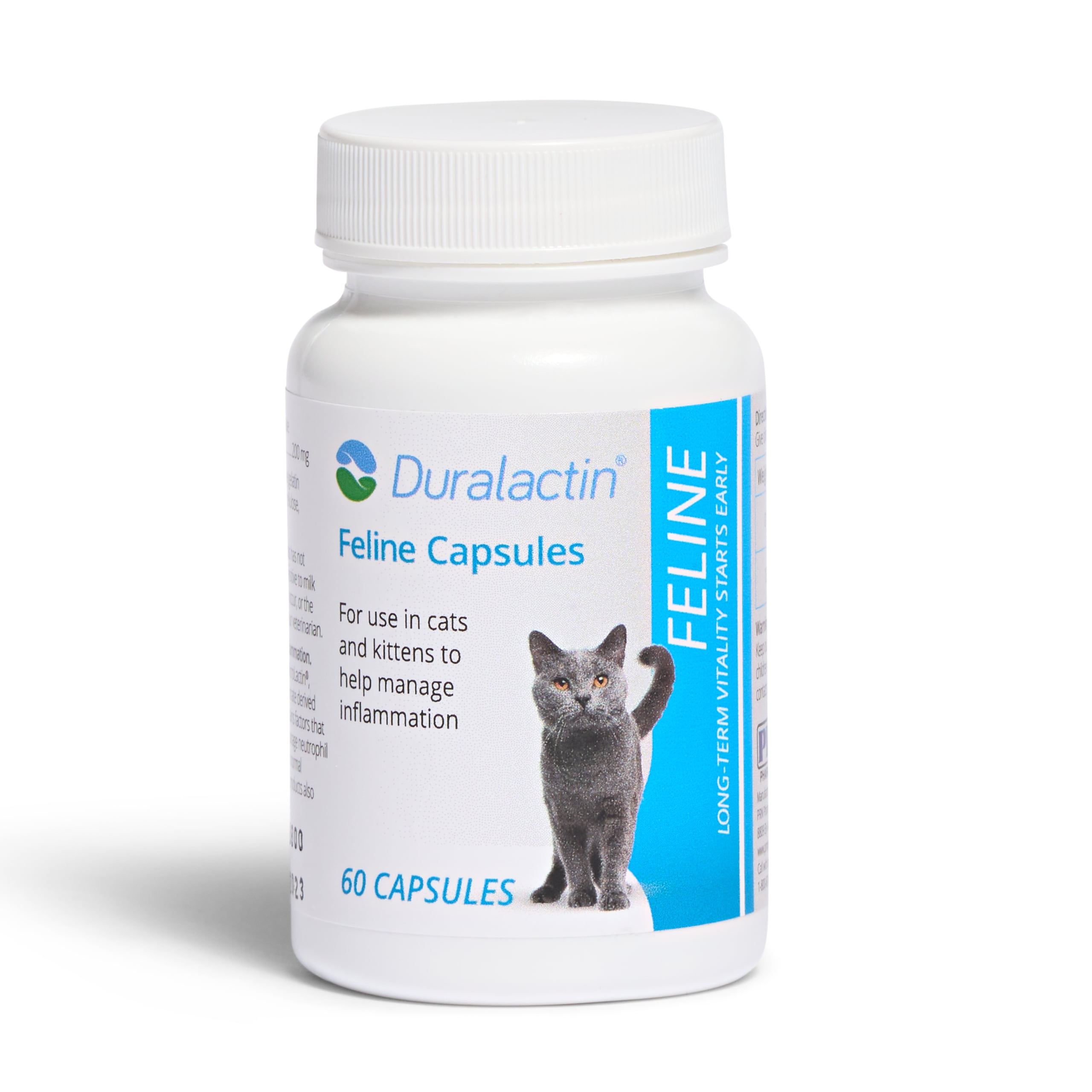 Veterinary Products Laboratories Duralactin Feline Capsules, Joint ...
