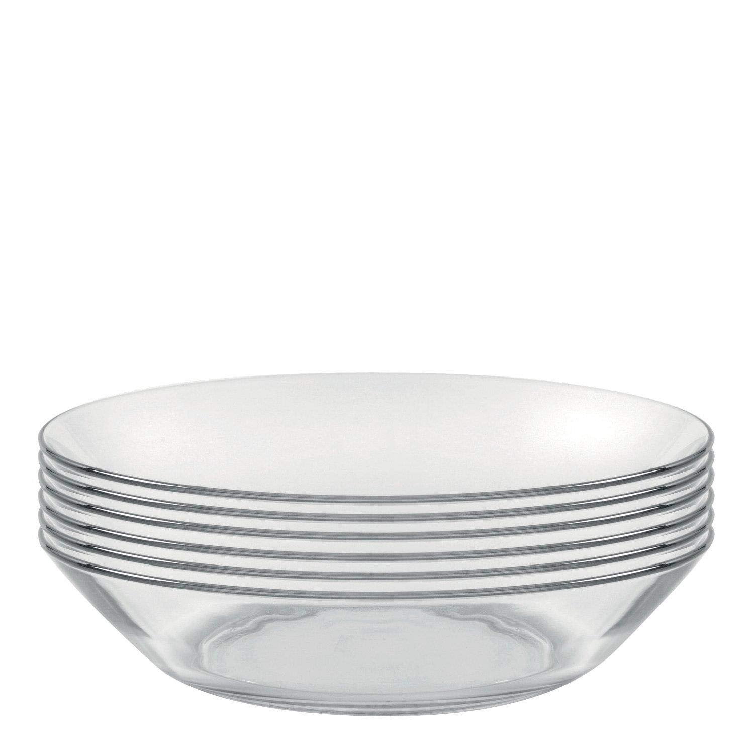 Duralex - Lys Calotte Plate 21 cm Set Of 6 - Walmart.com
