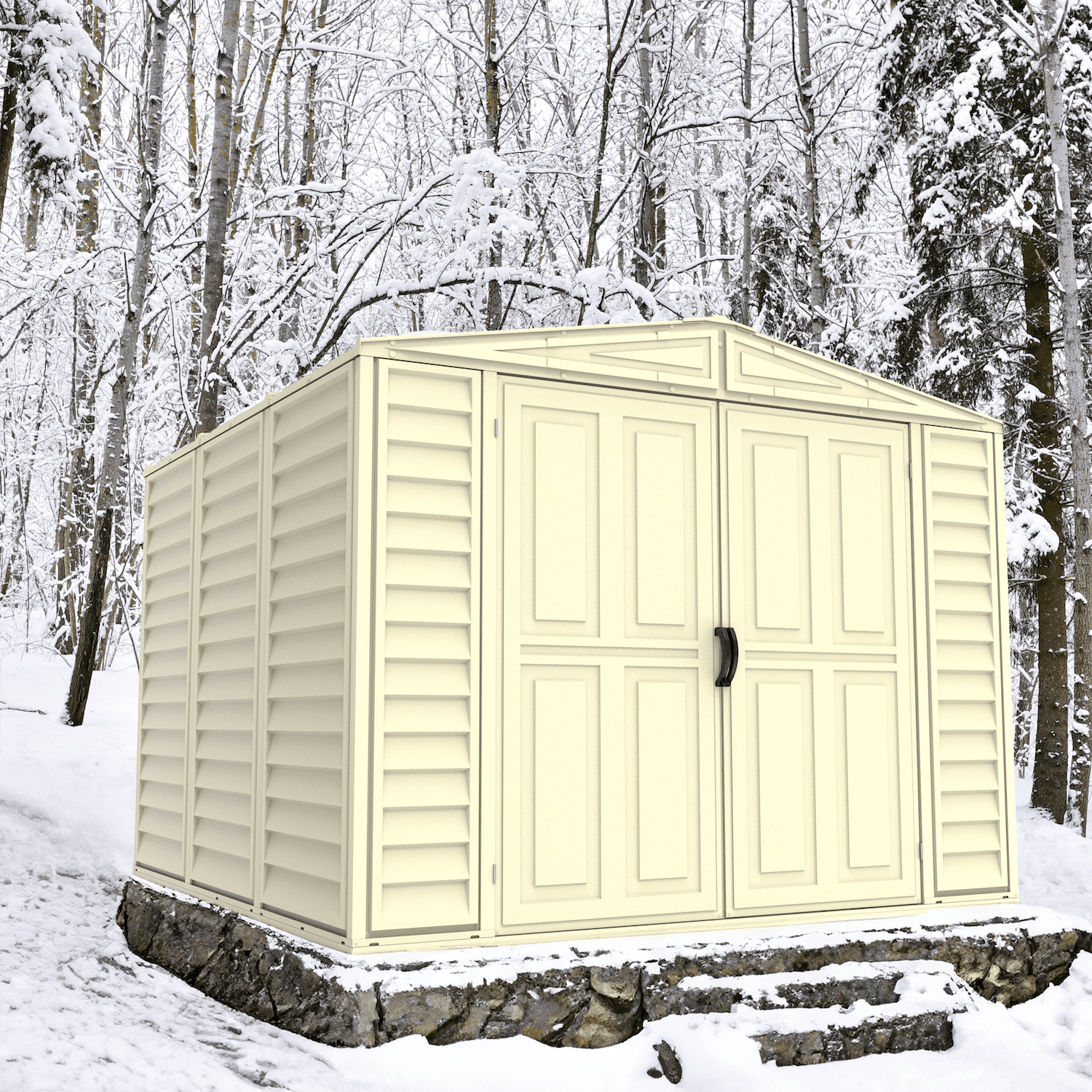 Duramax 8x8 DuraMate Outdoor Storage Shed with Foundation Kit - Walmart.com