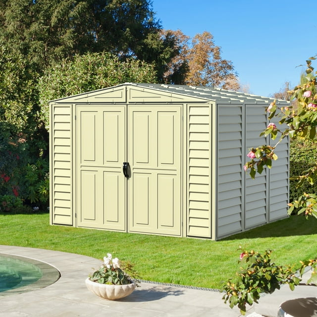 Duramax 8x8 DuraMate Outdoor Storage Shed with Foundation Kit, All ...