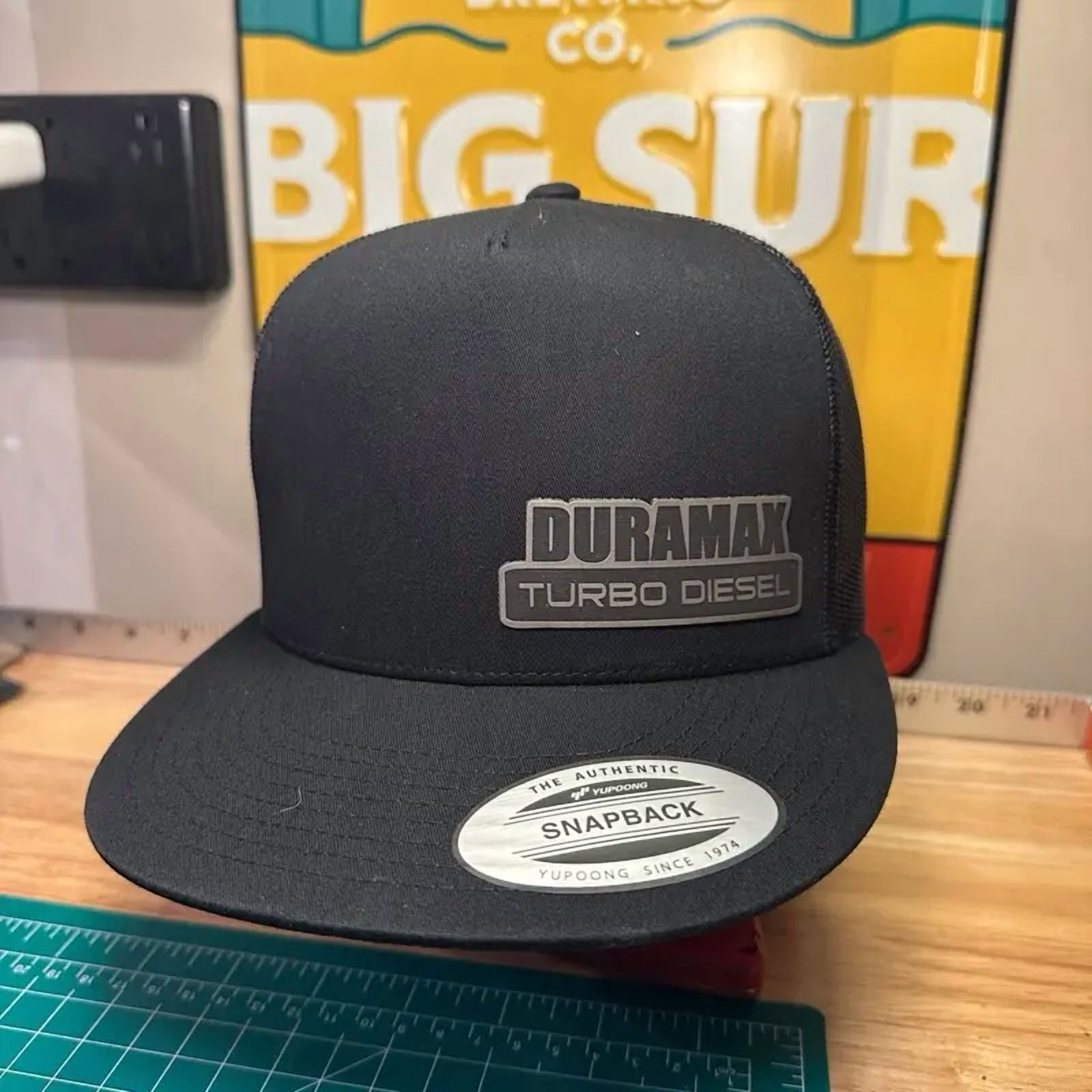 Duramax Turbo Diesel Logo Hat, Adjustable Snapback Trucker Cap with ...