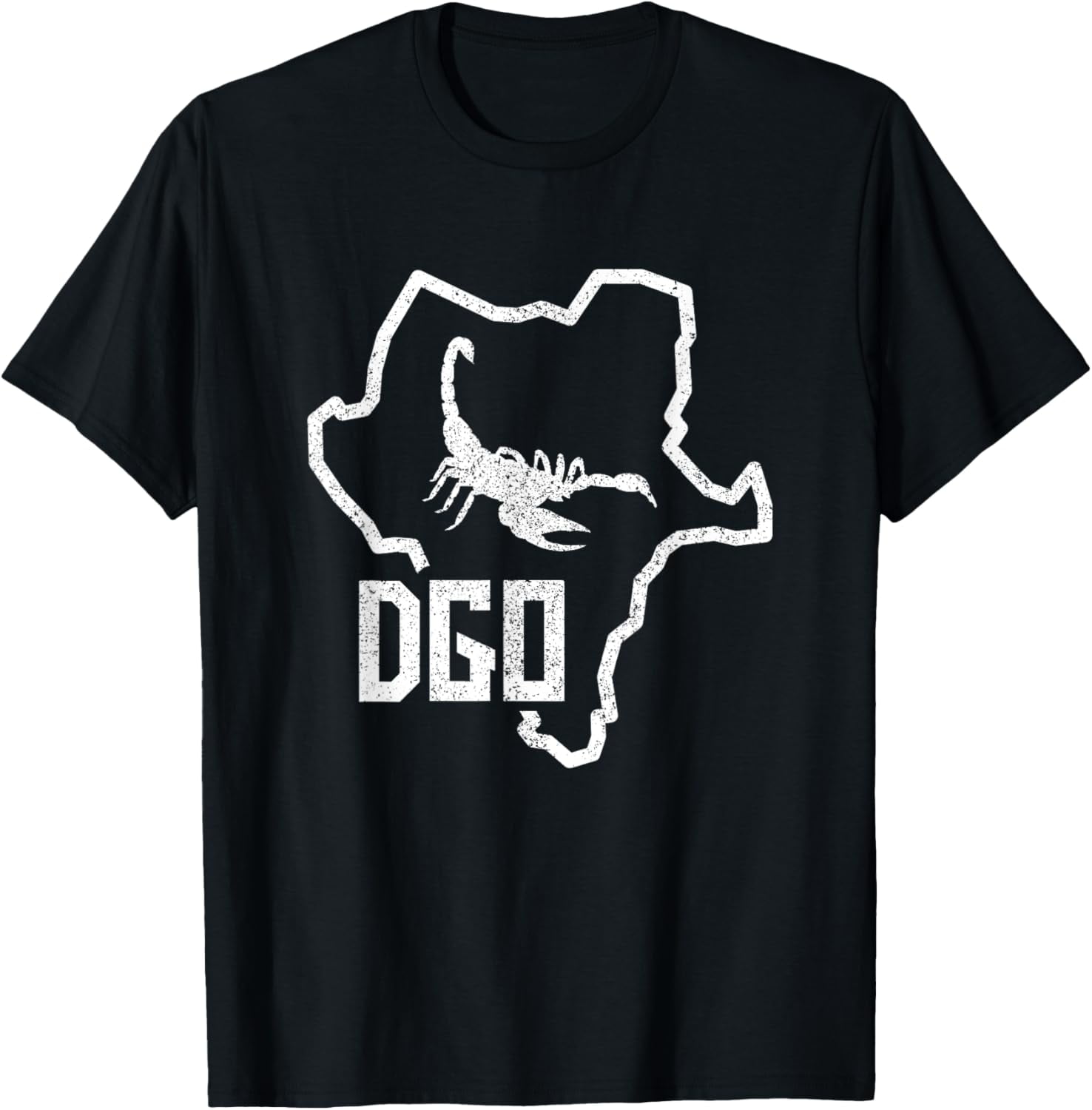 Durango Alacran Mexico Mapa Contorno De DGO T-Shirt - Walmart.com