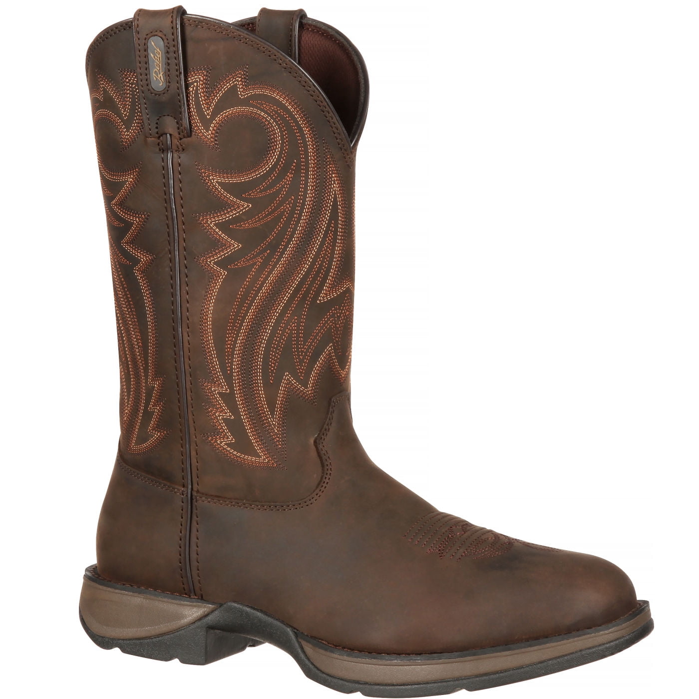 Durango Chocolate Pull-On Western Boot - Walmart.com