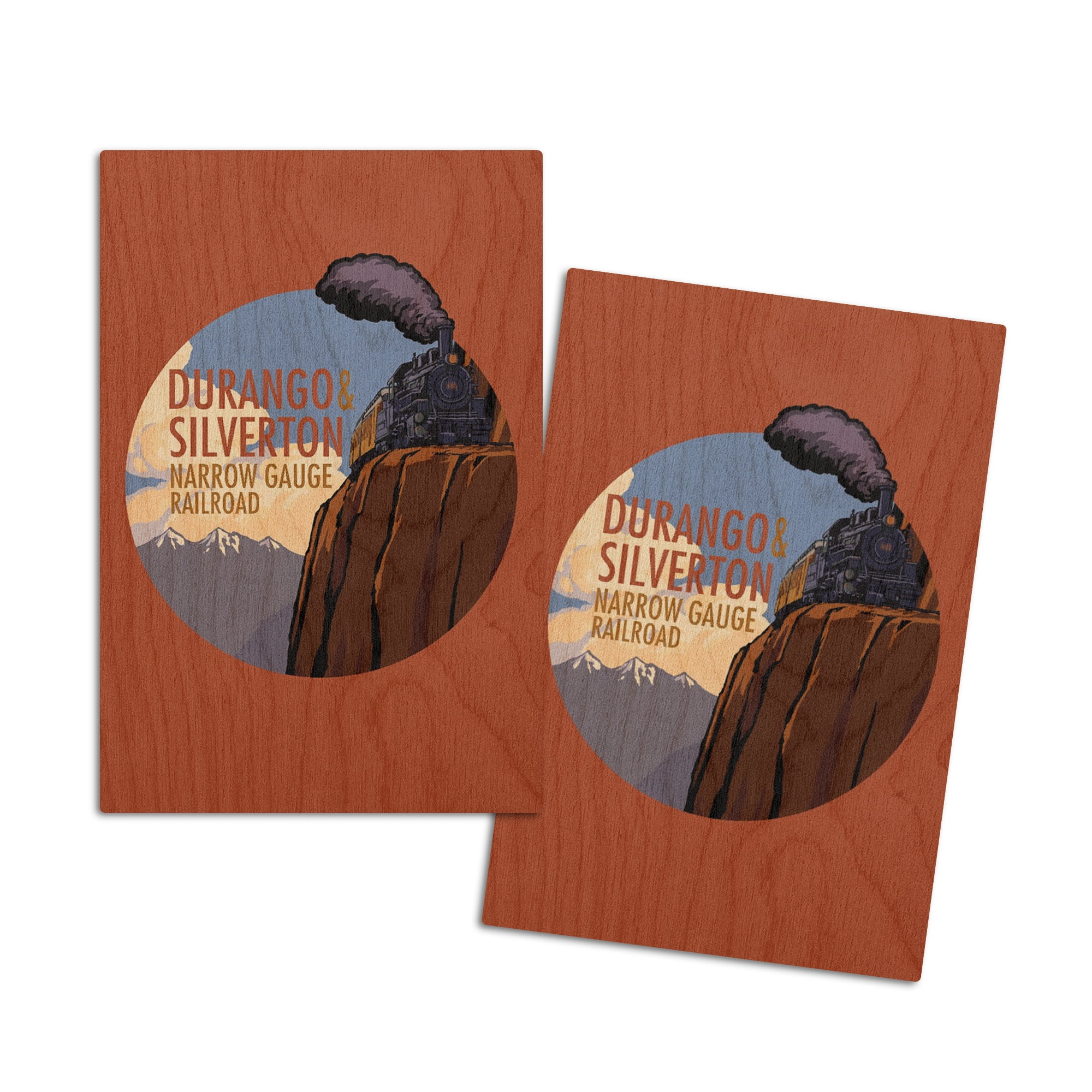 Durango, Colorado, Durango and Silverton Narrow Gauge Railroad, Contour ...