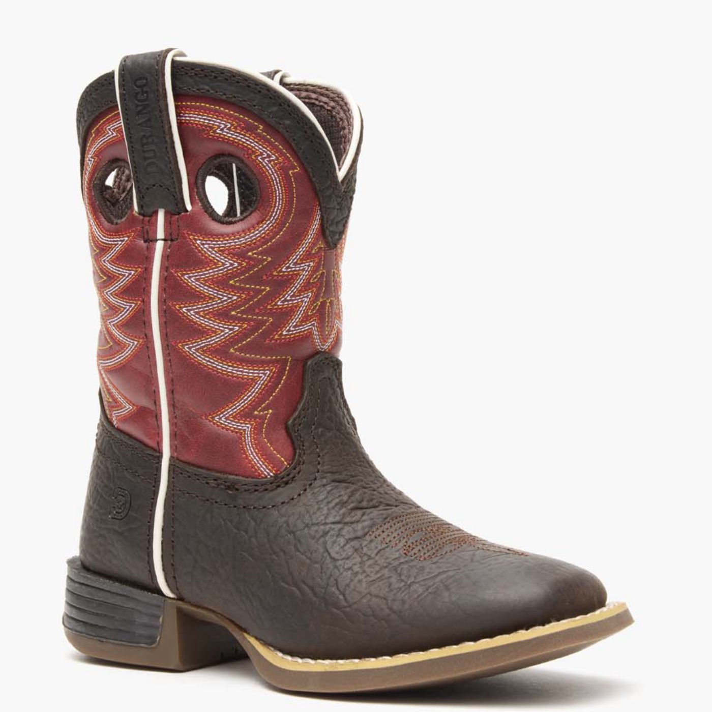 Durango® Lil' Rebel Pro™ Big Kid's Red Western Boot - Walmart.com