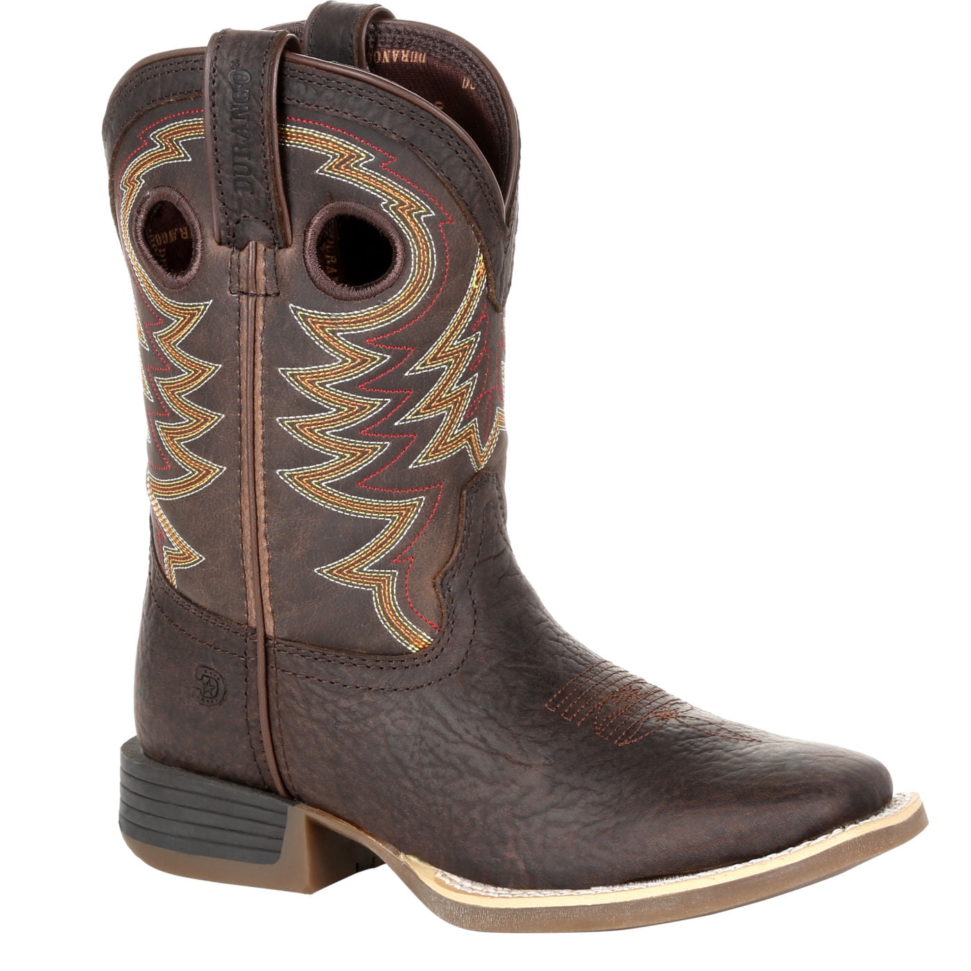 Durango® Lil' Rebel Pro™ Little Kid's Brown Western Boot - Walmart.com