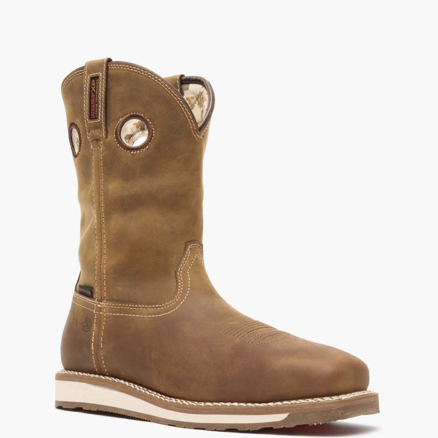 Durango® Maverick WXP Men's Steel Toe Waterproof Western Wedge Work ...