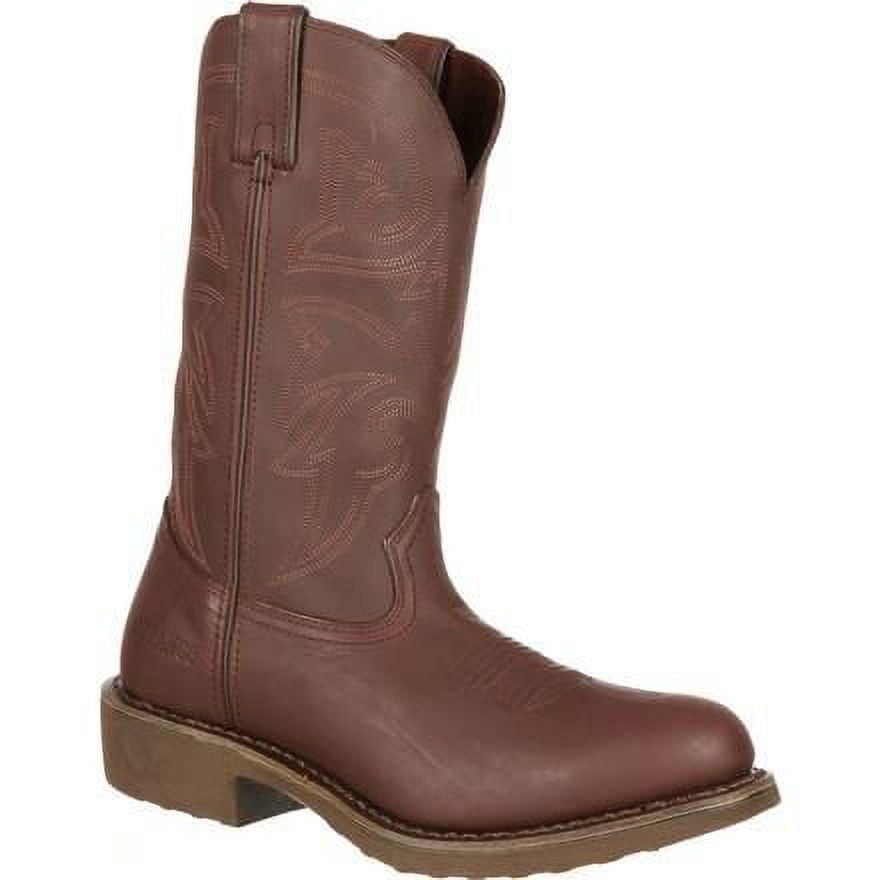 Durango Men's 12" Farm and Ranch Western Boot Brown - FR104 - Walmart.com