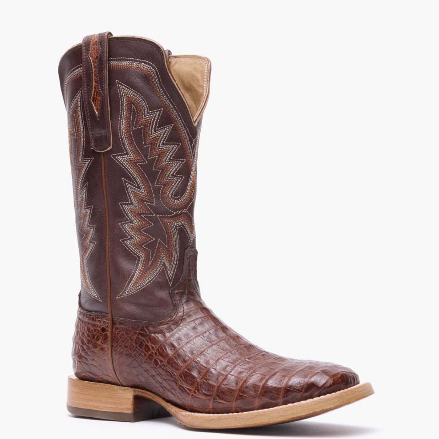 Durango® Men's PRCA Collection Caiman Belly Western Boot - Walmart.com