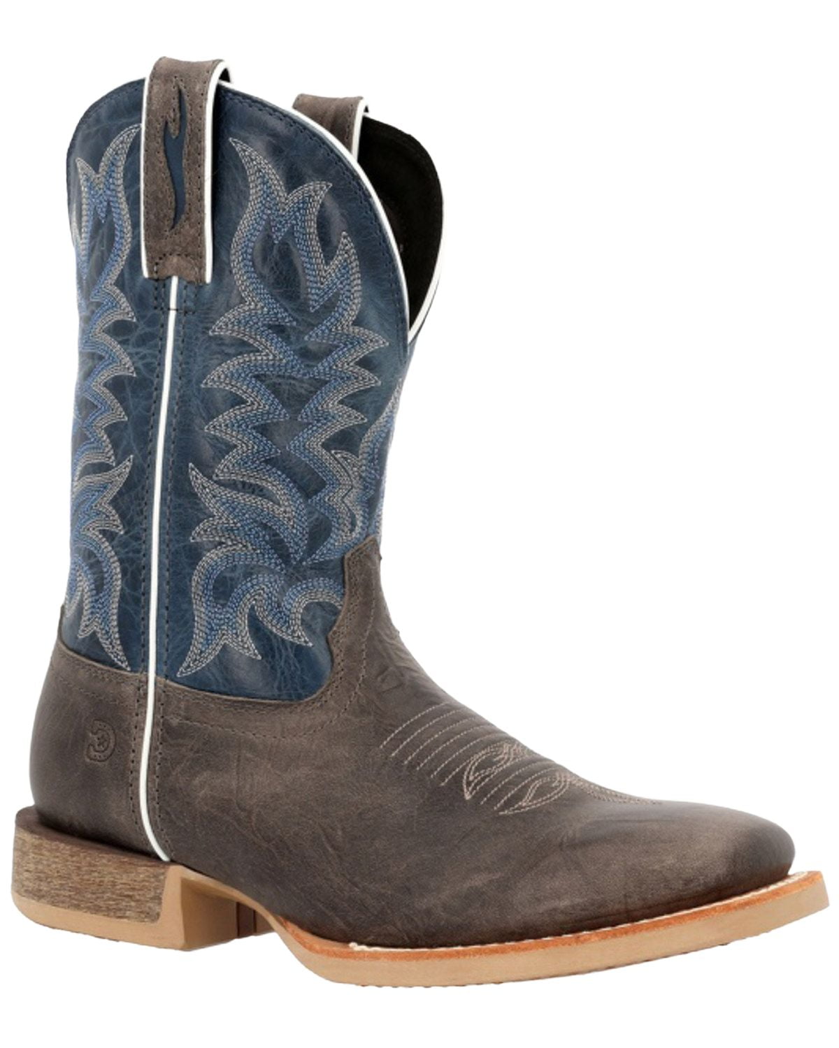 Durango Men's Rebel Pro Performance Western Boot Broad Square Toe Grey ...