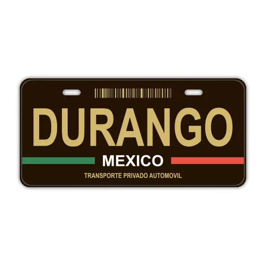 Durango Mx Mexico Me.Xi.Can License Plate Style Sticker Phone Decal ...