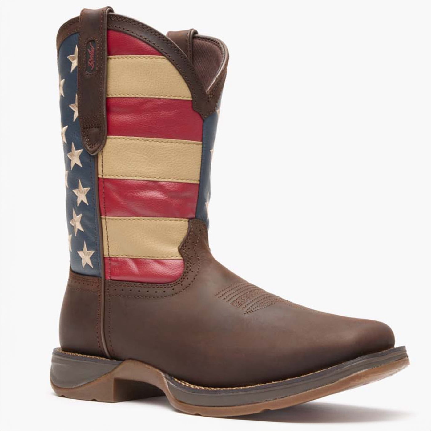 Durango Patriotic Pull-On Western Flag Boot - Walmart.com