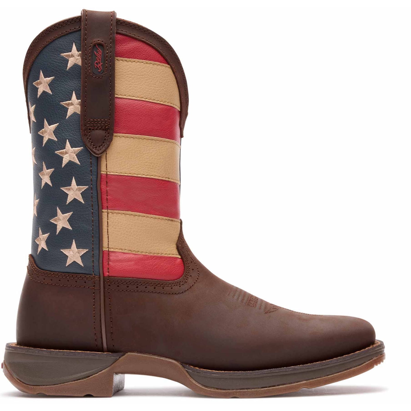 Durango Patriotic Pull-On Western Flag Boot - Walmart.com