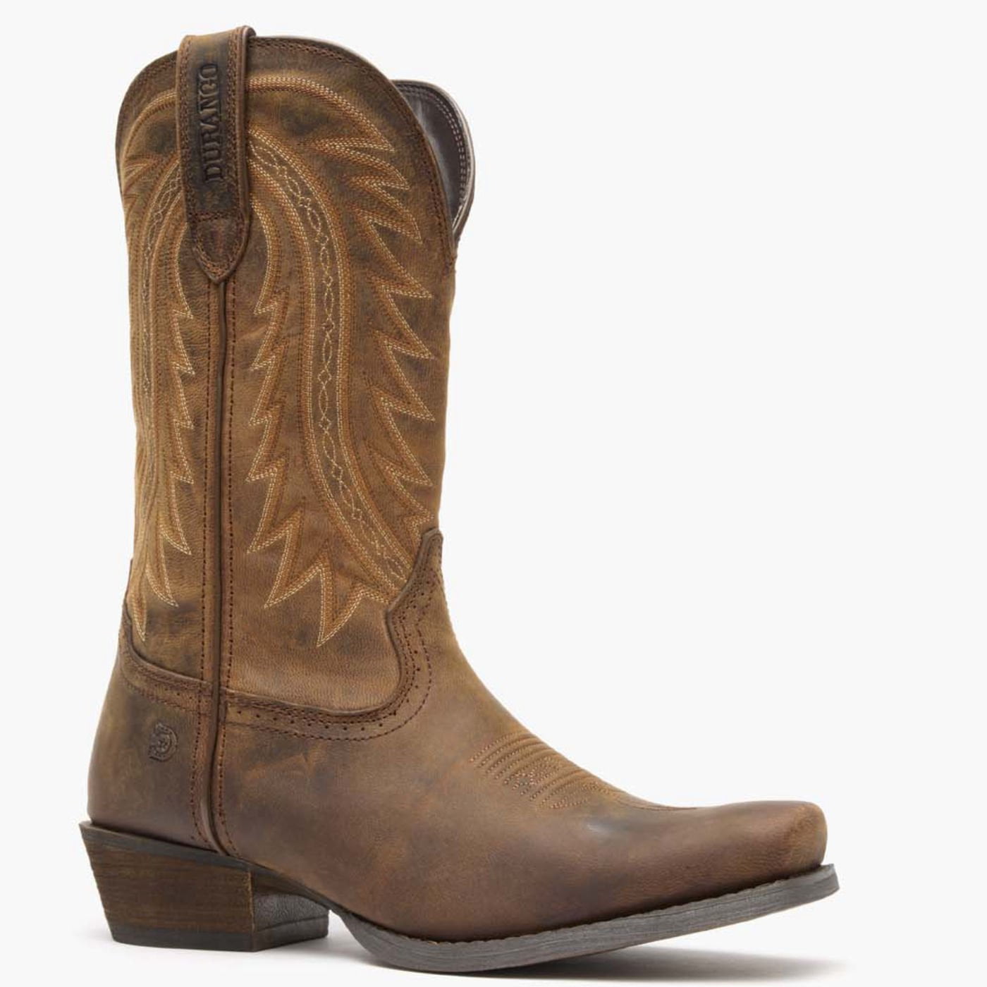 Durango® Rebel Frontier™ Distressed Brown Western Boot - Walmart.com